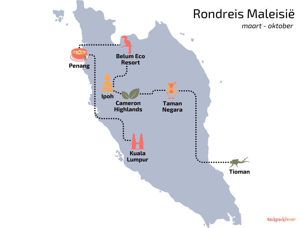Rondreis Maleisië: 3 gevarieerde reisroutes voor ieder moment ...